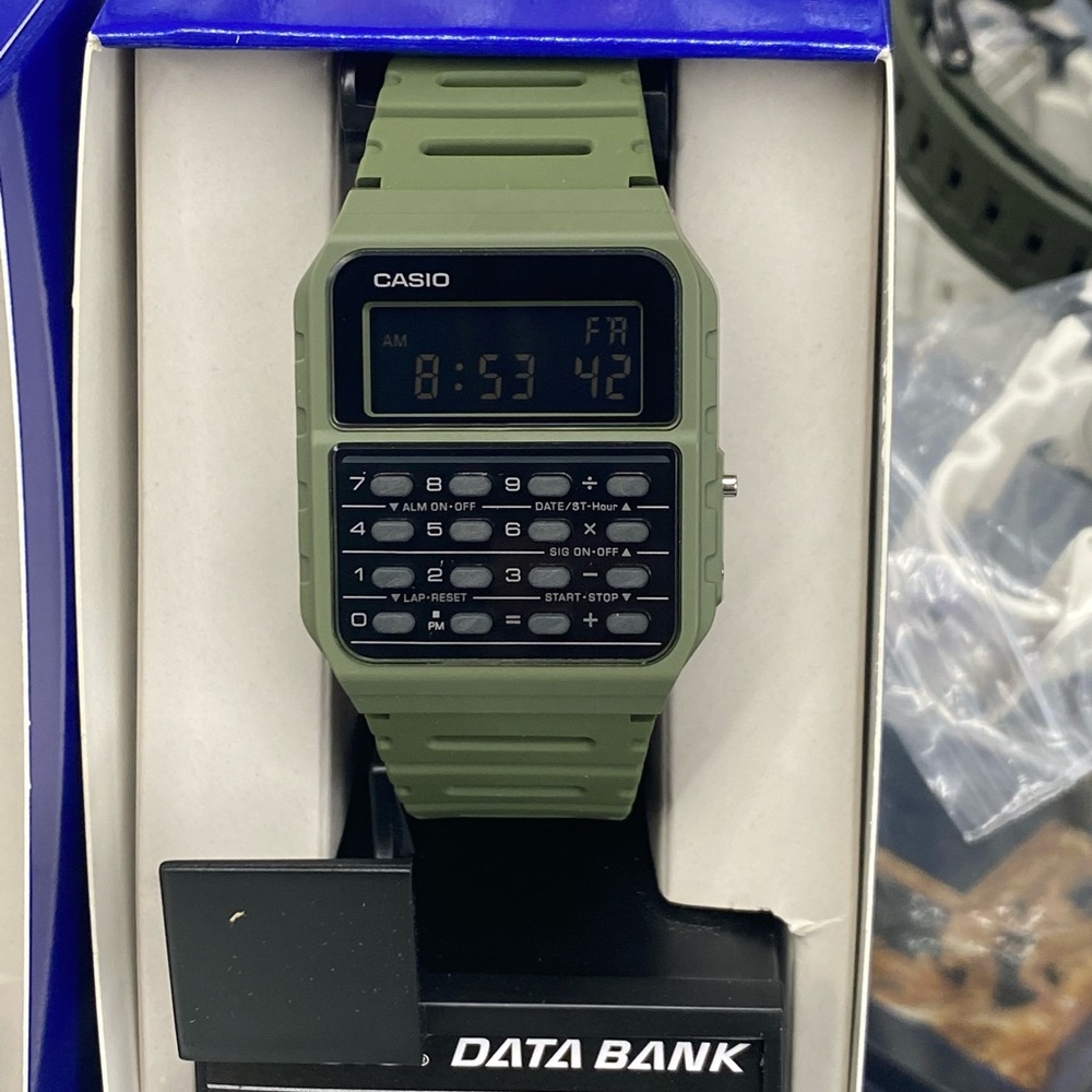 New Casio Calculator ,Alarm, Calculator , Water Resis… - Gem